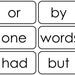 1,000 Fry Sight Word Flashcards in a ZIP File. Pre-k Through 5th Grade ...