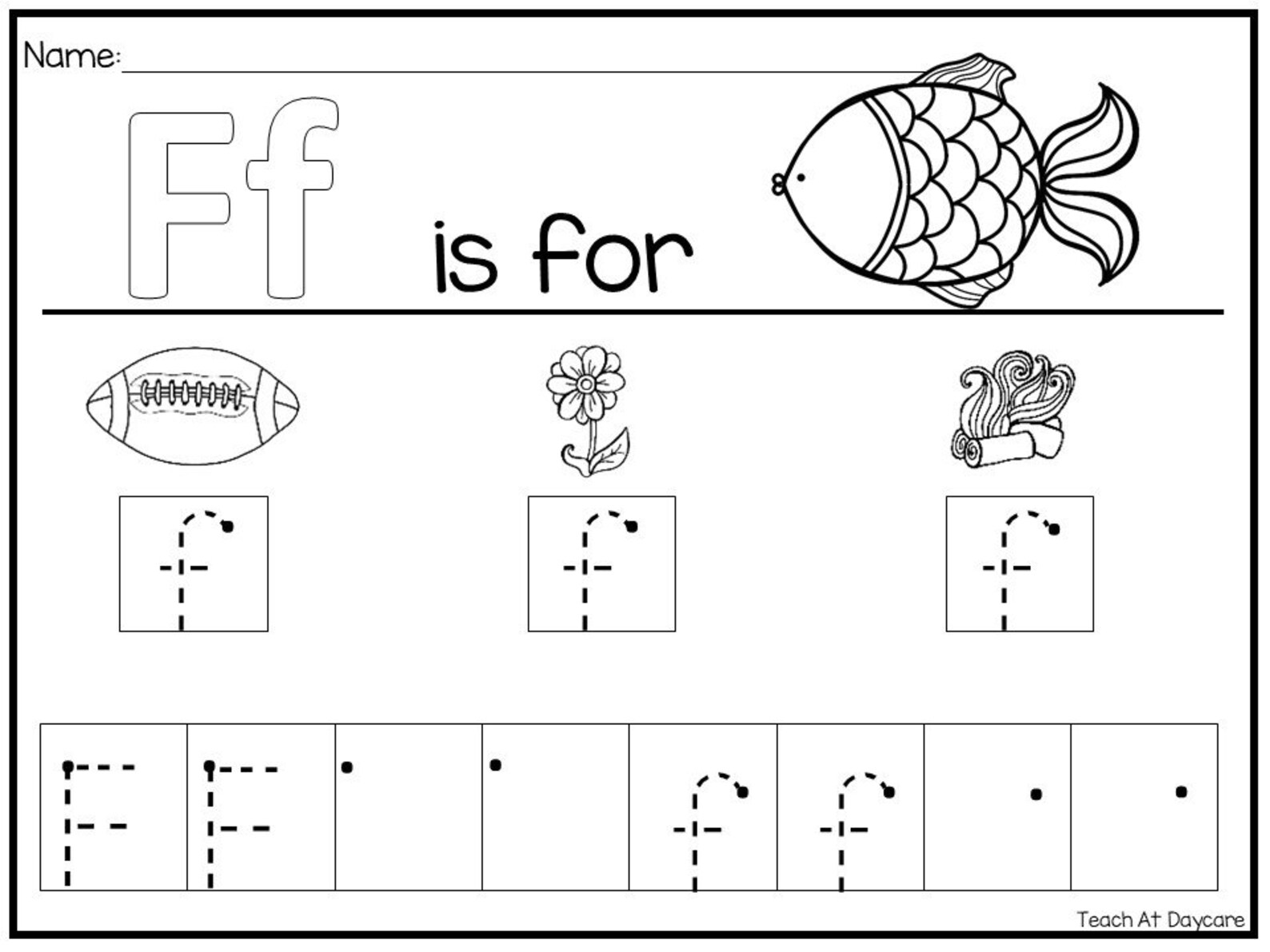 26 Alphabet Phonics Color Box Tracing and Box Writing | Etsy