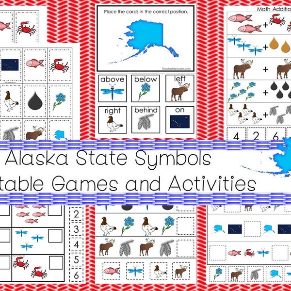 Alaska Themed Printables - Etsy