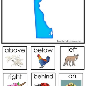 30 Delaware State Symbols Themed Learning Games Download. ZIP File ...