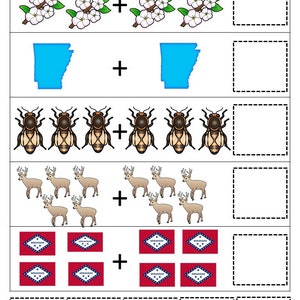30 Arkansas State Symbols Themed Learning Games Download. ZIP File ...