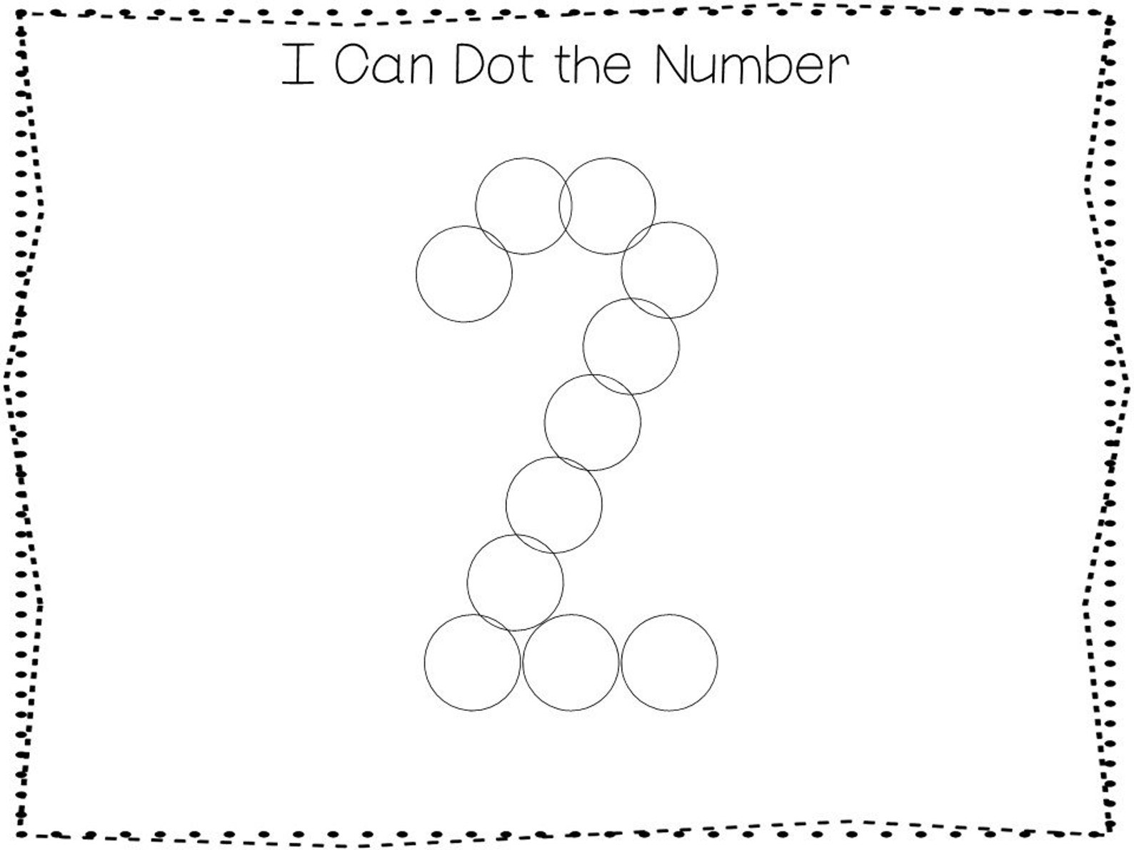 0-100 Dot the Number Worksheets/work Mats. Preschool-kdg Numbers and ...