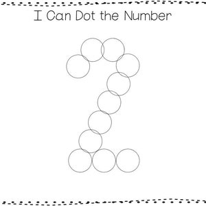 0-100 Dot the Number Worksheets/work Mats. Preschool-kdg Numbers and ...