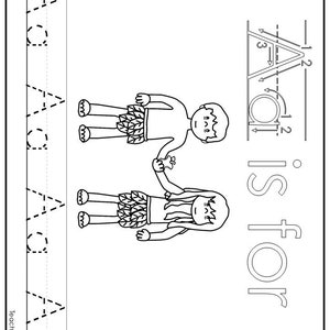 Bible Letter of the Week Curriculum. Letters A-Z Worksheets and ...