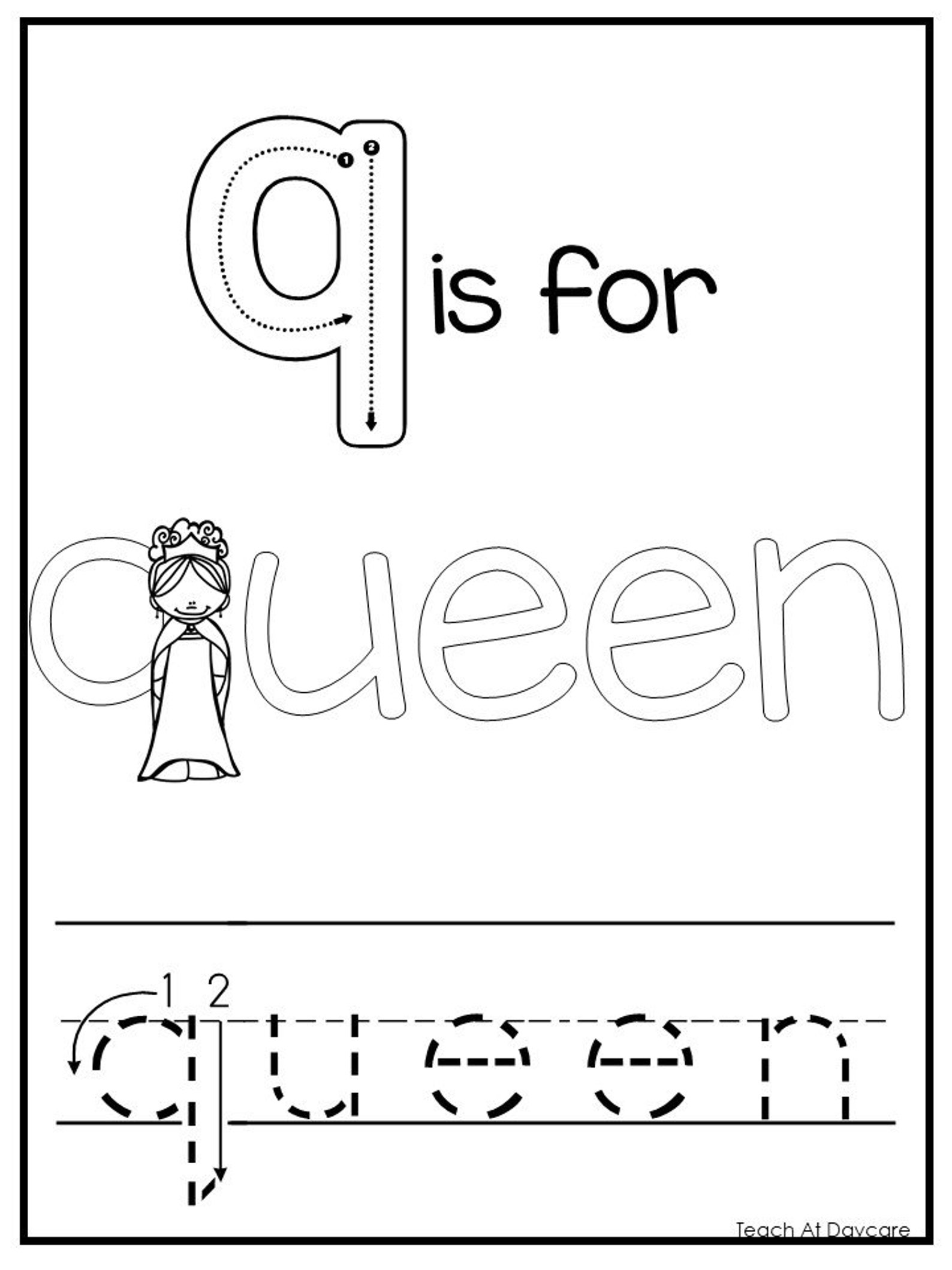 40 No Prep P and Q Letter Reversal Worksheets and Activities. - Etsy