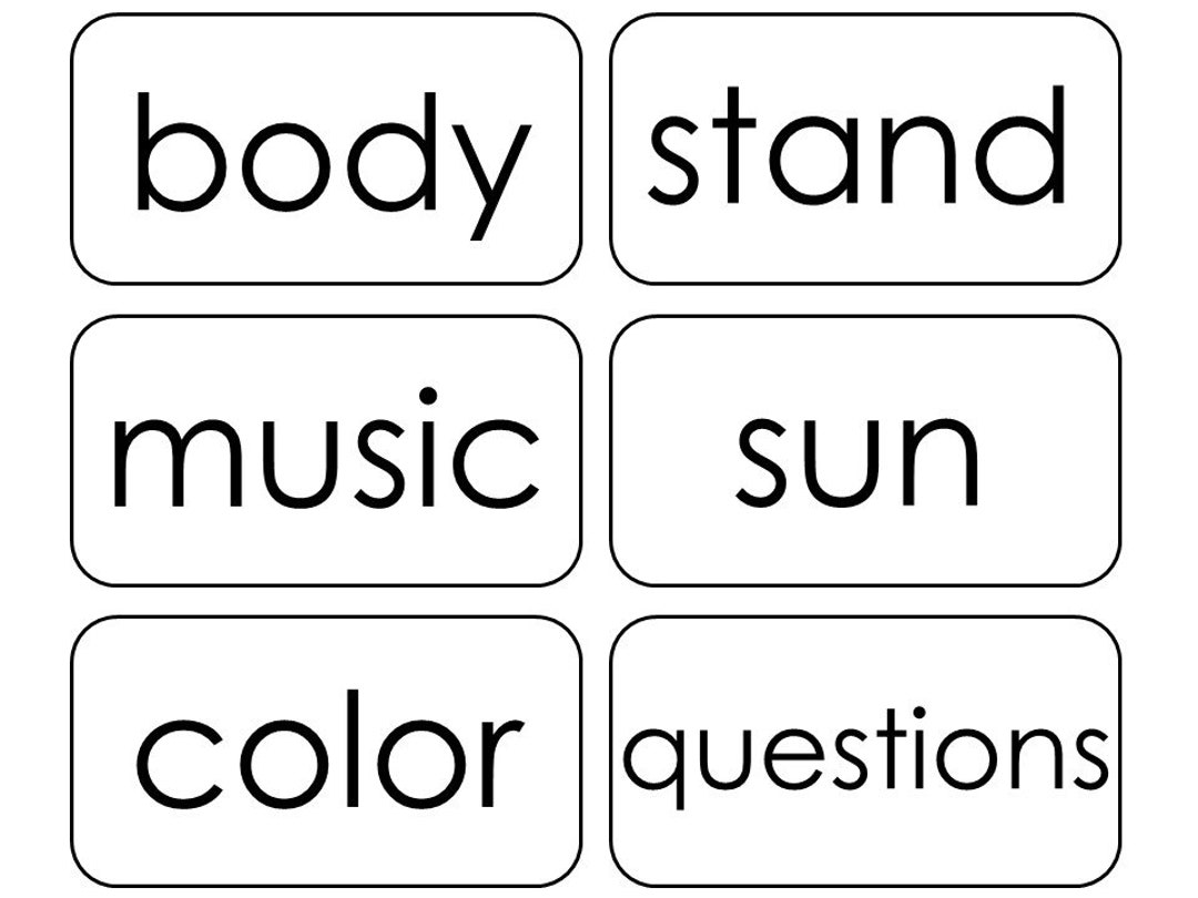 100 Printable Fry's Fourth Hundred Sight Word Flashcards. 3rd-4th Grade ...