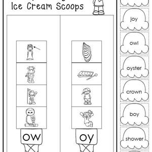 214 Special Sounds Worksheets Download. 1st-3rd Grade Phonics. ZIP File ...