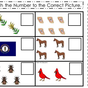 30 Kentucky State Symbols Themed Learning Games Download. ZIP File ...