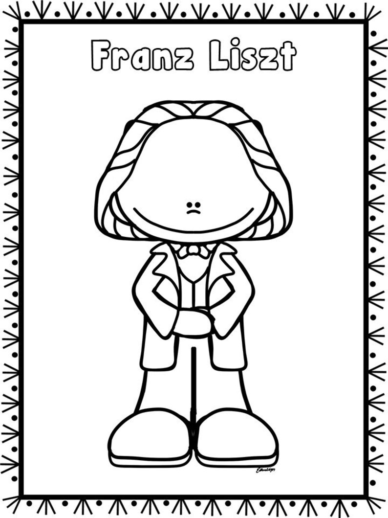 Franz Liszt Great Composer Unit. Music Appreciation. - Etsy