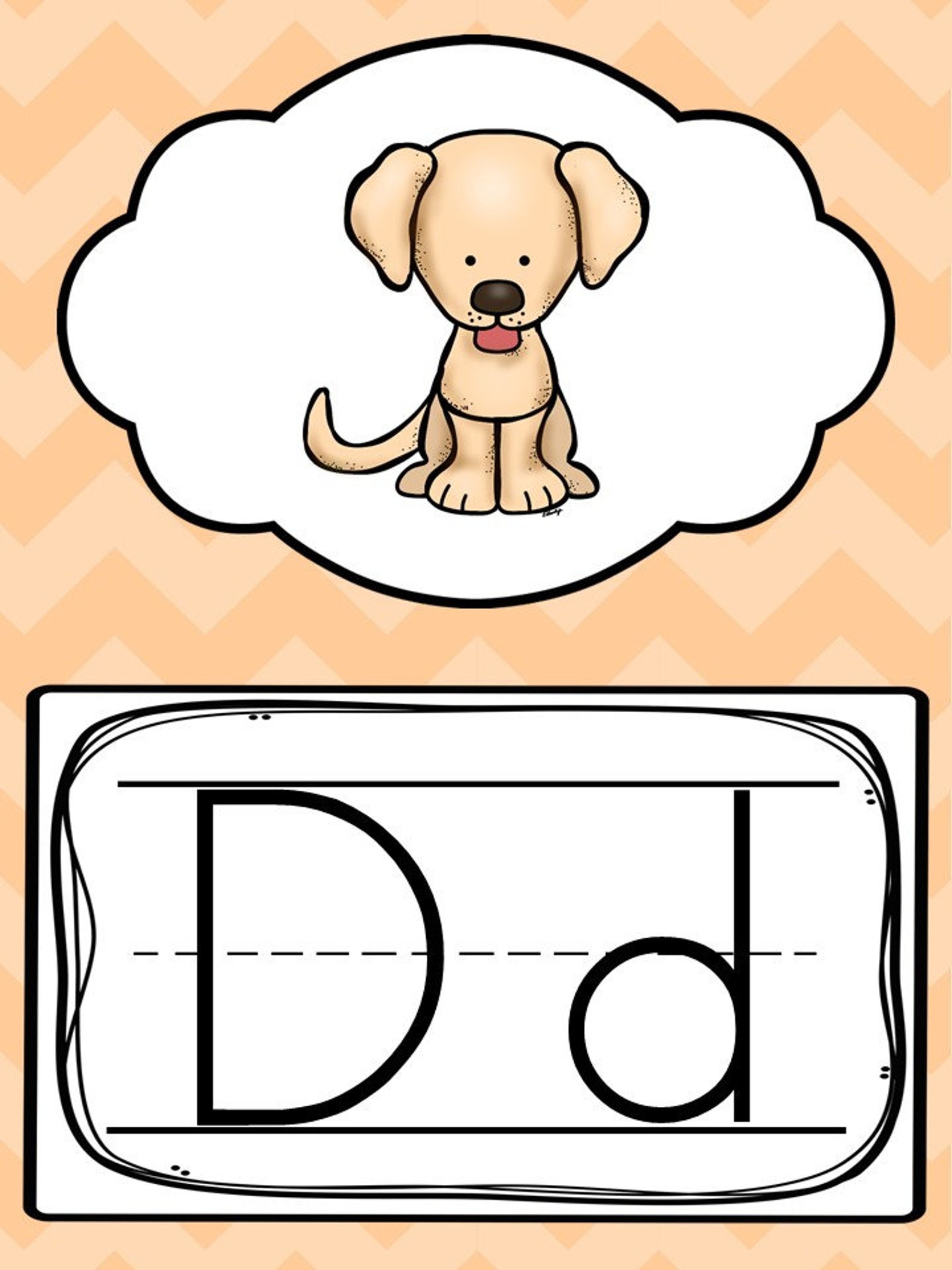 26 Printable Chevron Themed Alphabet Posters. 8x10 - Etsy