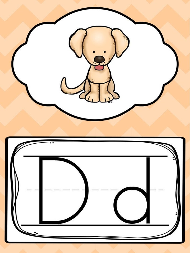 26 Printable Chevron Themed Alphabet Posters. 8x10 - Etsy