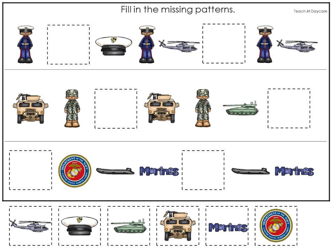 30 Marine Corps Games Download. Games and Activities in PDF | Etsy