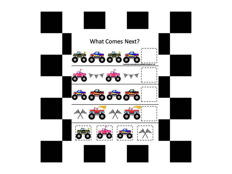 30 Monster Truck Games Download. Games and Activities in PDF - Etsy