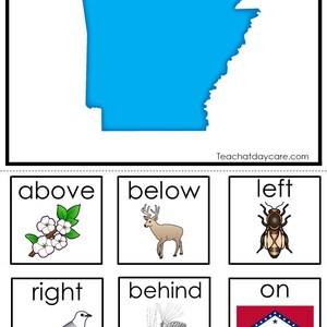 30 Arkansas State Symbols Themed Learning Games Download. ZIP File ...