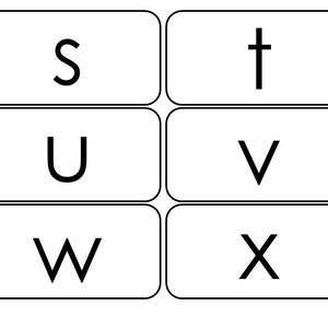 26 Printable Lowercase Alphabet Flashcards. Preschool-kindergarten ...