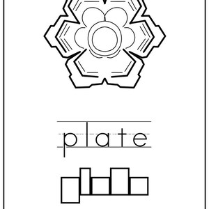 15 Snowflake Identification Color Trace Write Kindergarten Weather ...