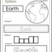 16 Solar System Planets Color Read Trace Write Worksheets. Preschool ...