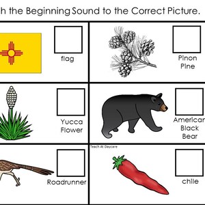 New Mexico State Symbols Learning Games (PDF Download) - Etsy