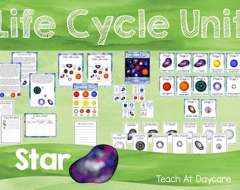 Life Cycle of a Star Unit - Etsy