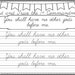 10 Commandments Tracing and Handwriting Worksheets. - Etsy