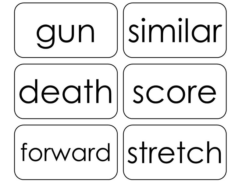 100 Printable Fry's Tenth Hundred Sight Word Flashcards. 4th-5th Grade ...