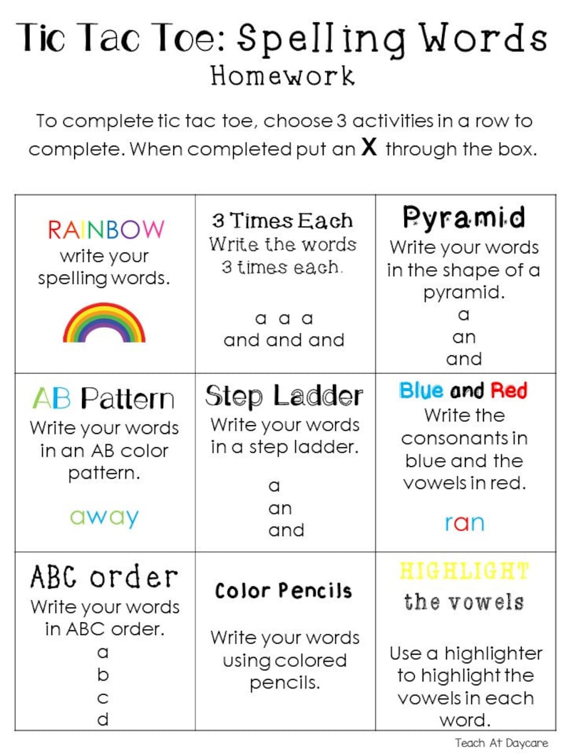 Fry First Hundred Words 91-100 Single Week Spelling Unit. Trace, Box ...