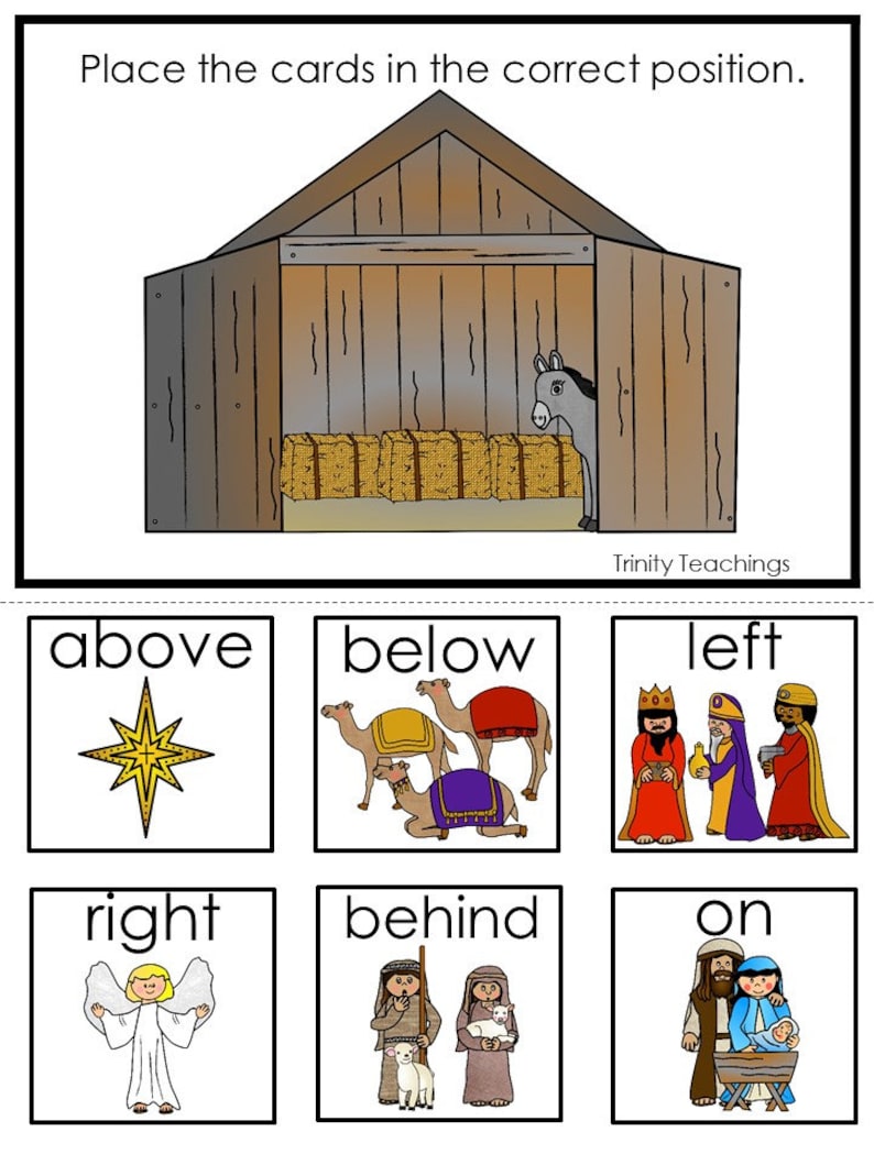 30 Birth of Jesus Games Download. Games and Activities in PDF - Etsy