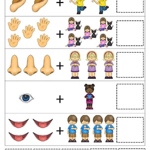 30 Printable 5 Senses Games and Activities Download. ELA and Math Games ...