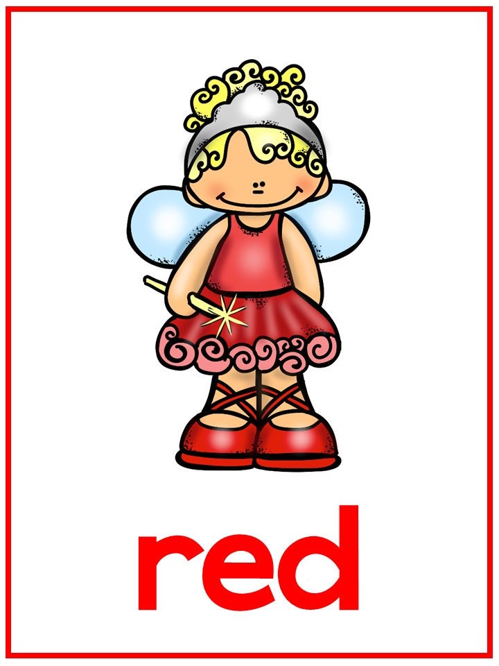 11 Printable Colors Posters. Full Page Classroom Wall Charts. - Etsy