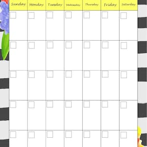 Printable Floral Homeschool Planner. Lesson Plans, Schedules, Calendars ...