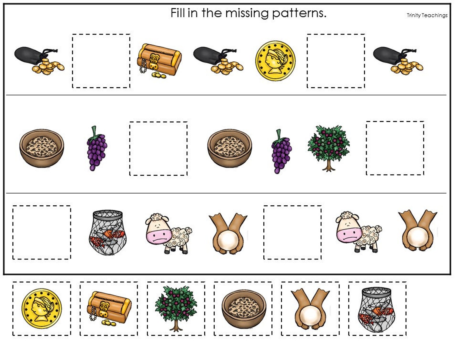 30 Parables Games Download. Games and Activities in PDF Files. - Etsy