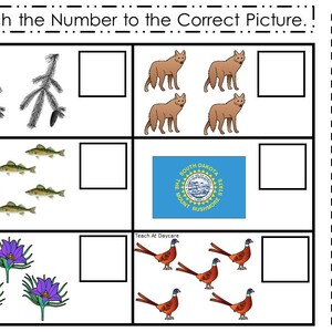 30 South Dakota State Symbols Themed Learning Games Download. ZIP File ...