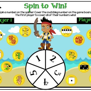 10 Printable Pirates Themed Kindergarten Math Center Games and ...