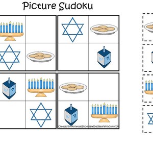 30 Hanukkah Games Download. Games and Activities in PDF Files. - Etsy