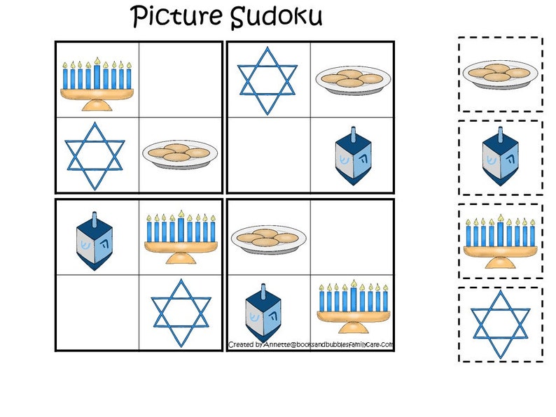 30 Hanukkah Games Download. Games and Activities in PDF Files. - Etsy