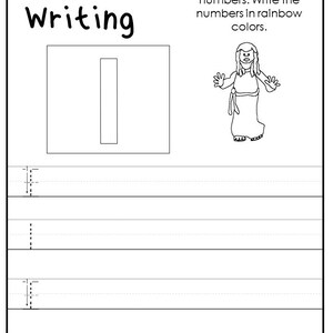 Bible Number Curriculum. Bible Number of the Week Worksheets. - Etsy Canada