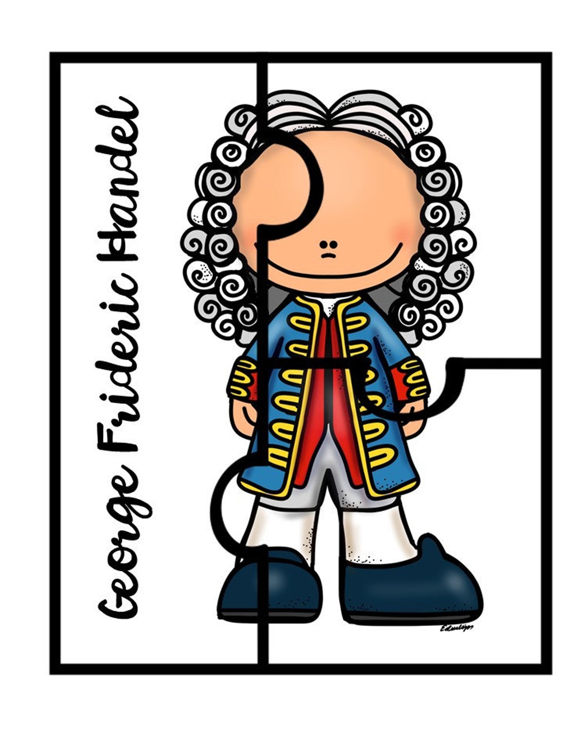 George Frideric Handel Great Composer Unit. Music | Etsy