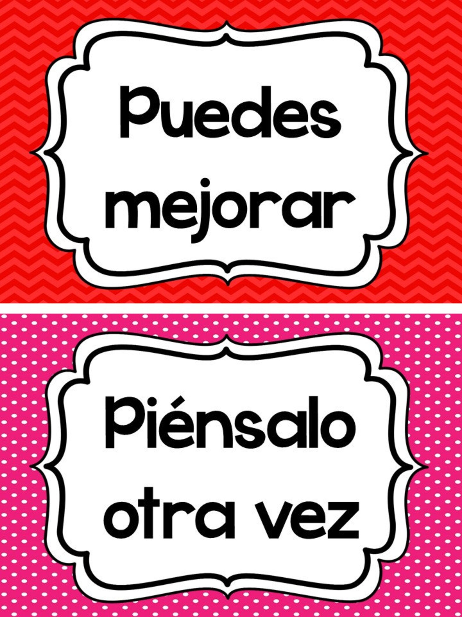 7 Rainbow Spanish Behavior Clip Chart Cards. Classroom - Etsy