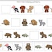 30 Printable Ice Age Animals Preschool Educational Games Download ...