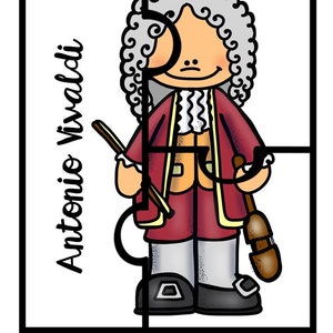 Antonio Vivaldi Great Composer Unit. Music Appreciation. - Etsy