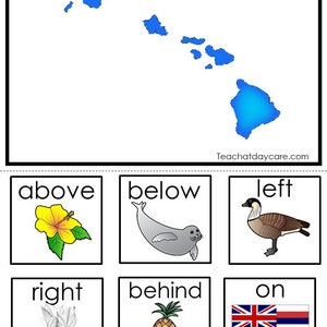 30 Hawaii State Symbols Themed Learning Games Download. ZIP File ...