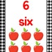 20 Printable Apple Themed Numbers Posters. Numbers 1-20. Classroom Wall ...