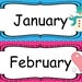 Printable Month Labels and Calendar Squares in a Zip File. Includes PDF ...