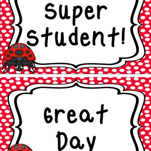 7 Printable Ladybugs Theme Preschool Behavior Clip Chart | Etsy