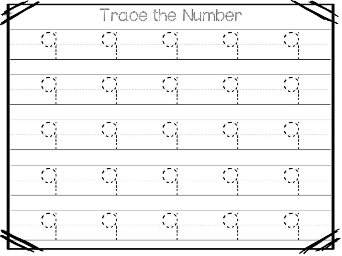 Printable Numbers 0-100 Tracing Worksheets. Preschool-kindergarten ...