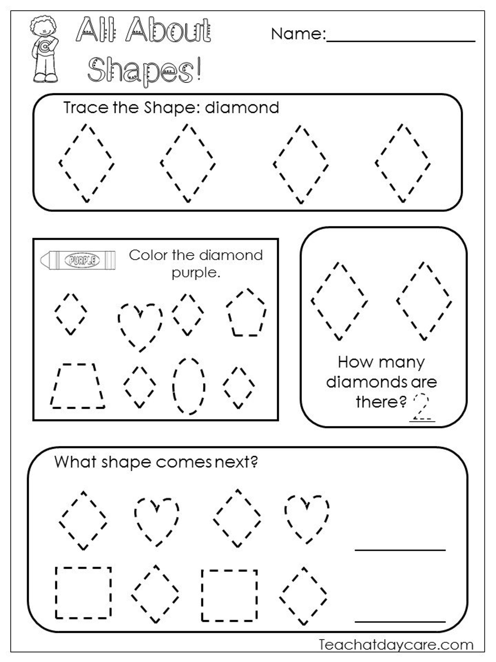 Colors and Shapes Curriculum Download. Preschool-kindergarten. | Etsy