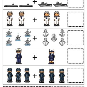 30 US Navy Preschool Games and Activities Download. Printable ...