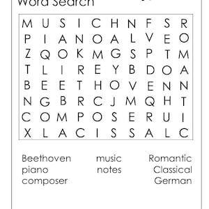 Ludwig Van Beethoven Great Composer Unit. Music Appreciation. - Etsy