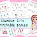 30 Glamour Girls Games Download. Games and Activities in PDF Files. - Etsy