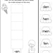 20 Printable Ice Cream Word Families Worksheets. Preschool Phonics ...